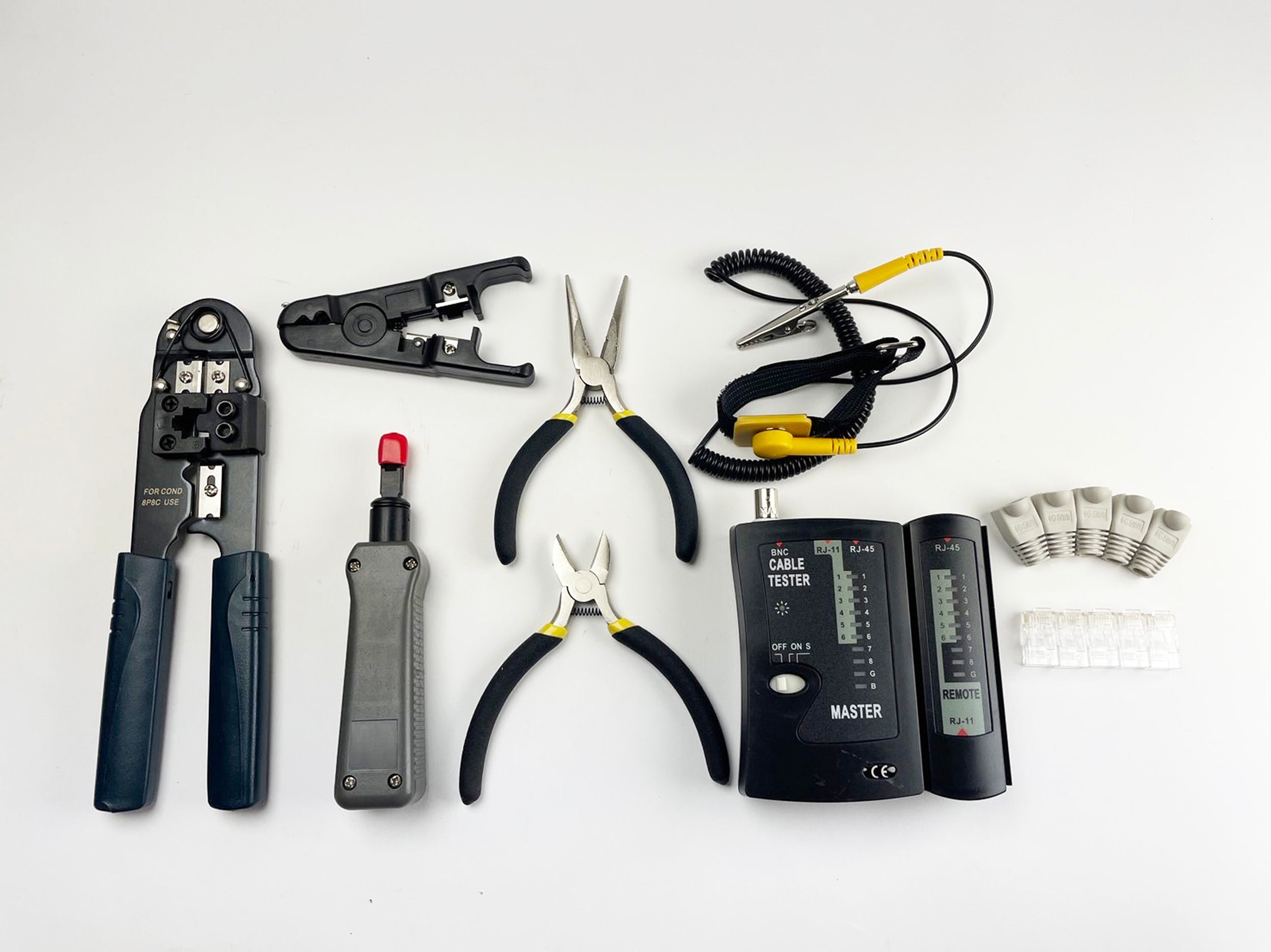 S-TEK 18 Pieces Networking Maintenance Tool Kit – saicomdubai.com
